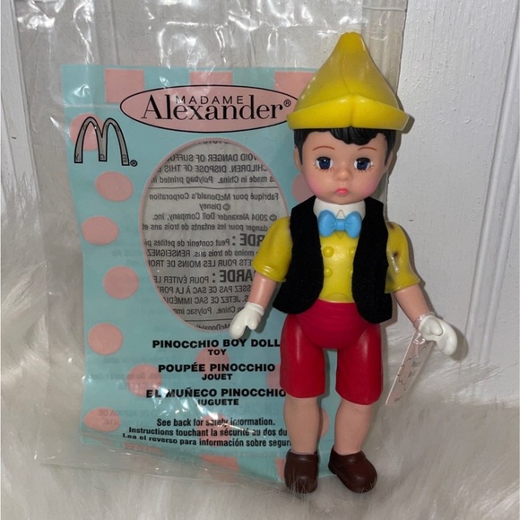 Madame Alexander | Toys | Pinocchio Madame Alexander Mcdonalds Toy Doll ...